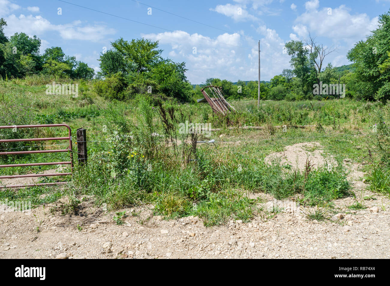 Landscape in rural Wisconsin Stock Photo - Alamy