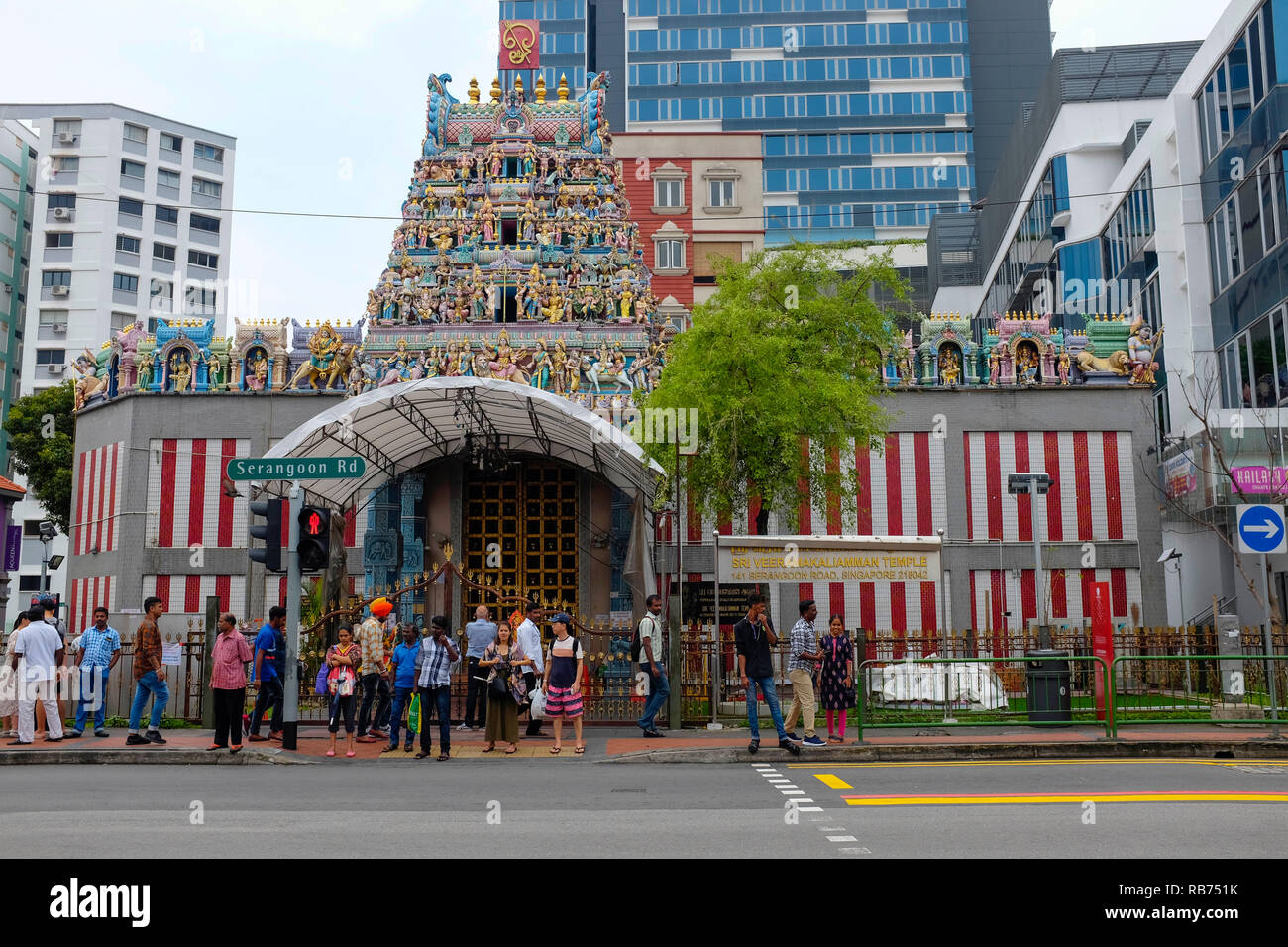 Little India, Singapore Stock Photo - Alamy