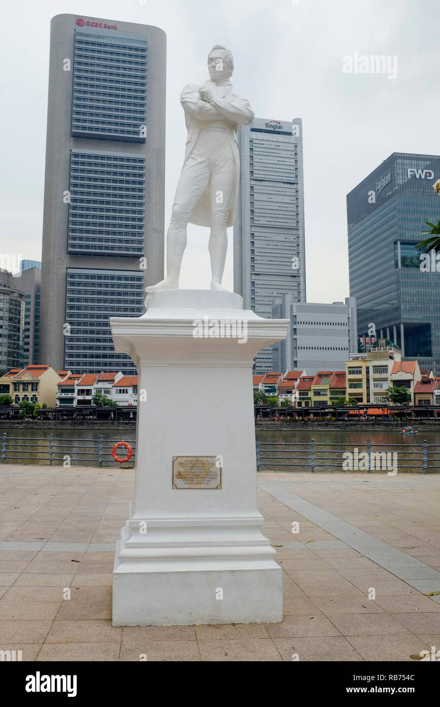 Raffles Statue Sir Stamford Raffles High Resolution Stock Photography and Images - Alamy