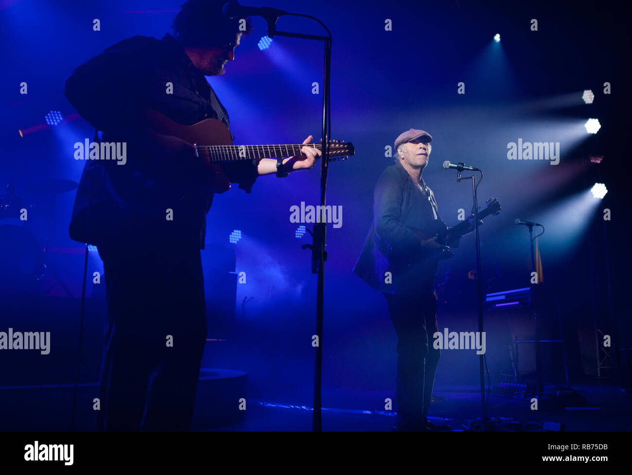 The Danish rock musician, singer and songwriter Kim Larsen performs a ...