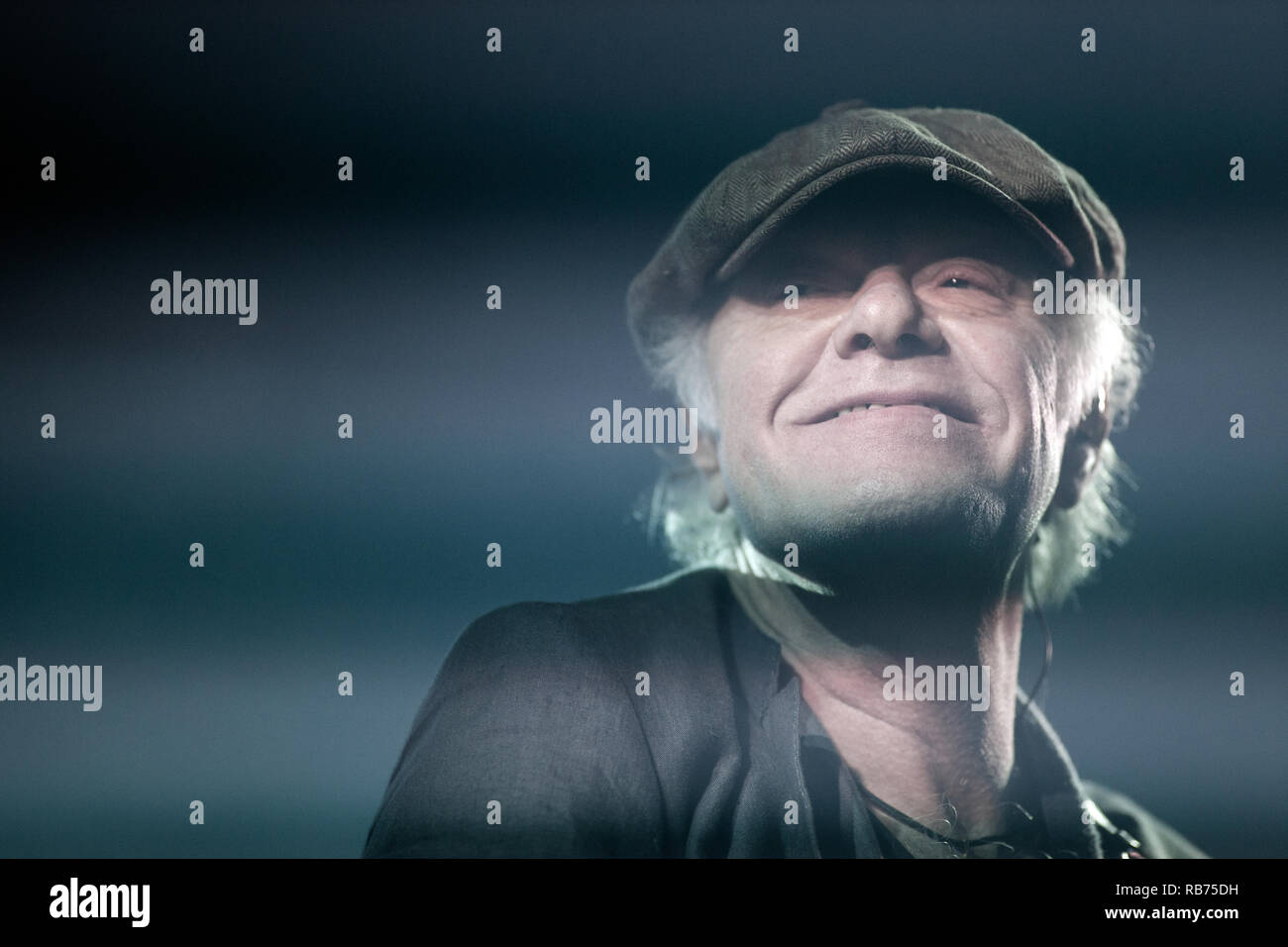 The Danish rock musician, singer and songwriter Kim Larsen performs a ...