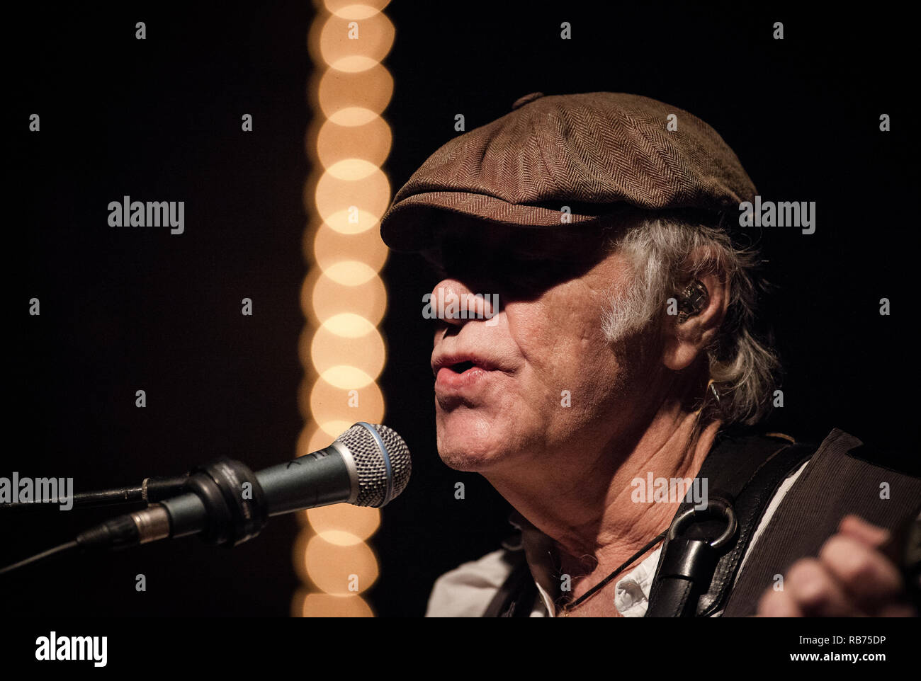 The Danish rock musician, singer and songwriter Kim Larsen performs a ...