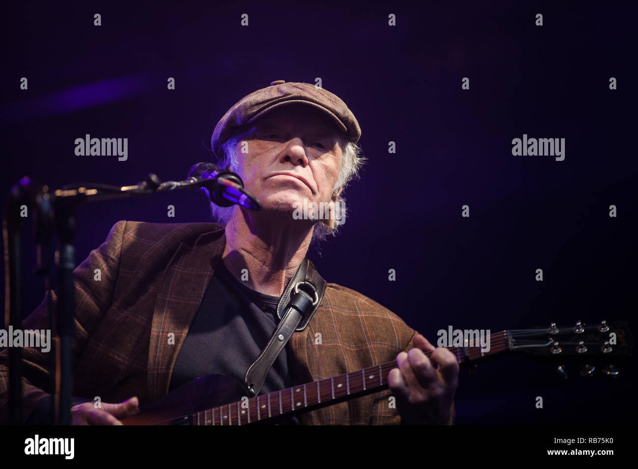 The Danish rock musician, singer and songwriter Kim Larsen performs a ...