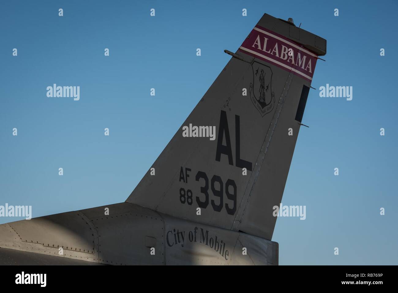 An F-16 from the Alabama Air National Guard arrives at the 407th Air ...