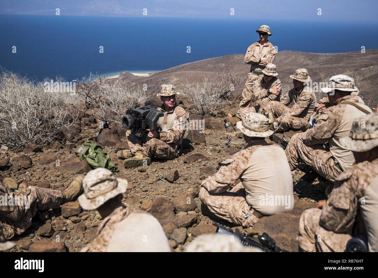 U.S. 5TH FLEET AREA OF OPERATIONS (Dec.10, 2016) U.S. Marine Lance Cpl ...