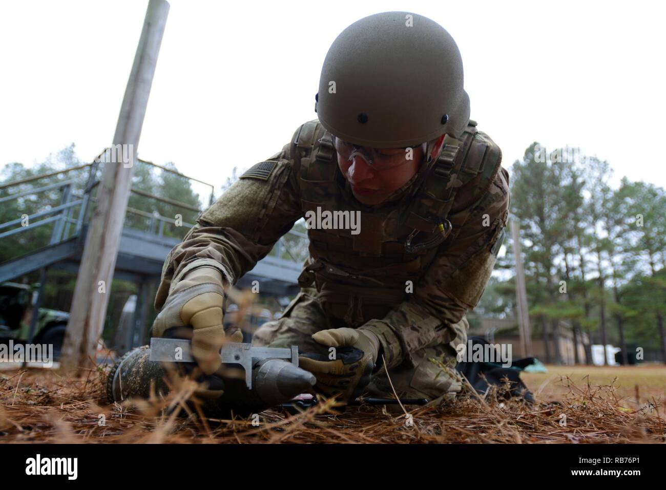 U.S. Air Force Senior Airman Victor Martinez, 20th Civil Engineer ...