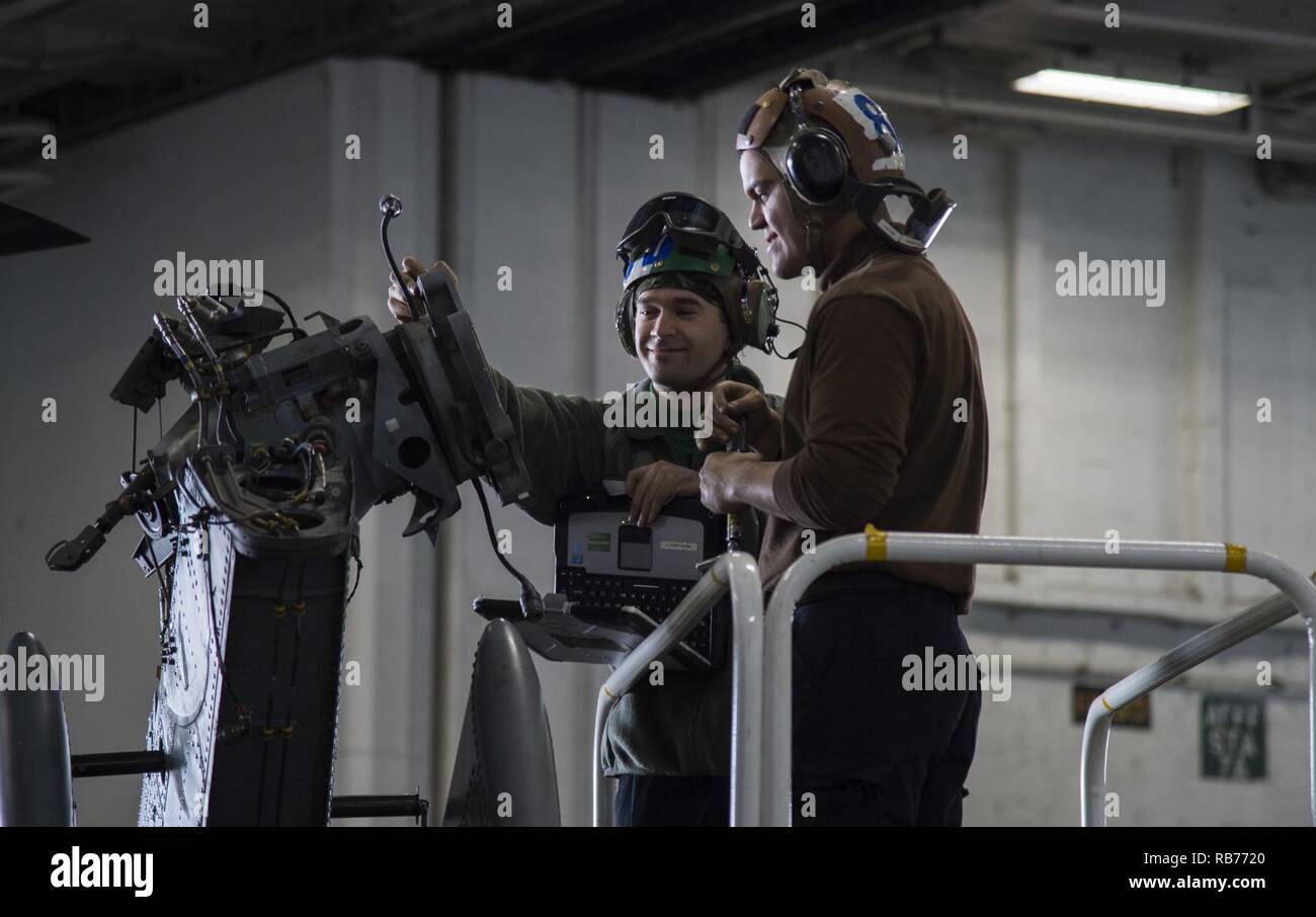 MEDITERRANEAN SEA (Dec. 12, 2016) Petty Officer 2nd Class John Via ...