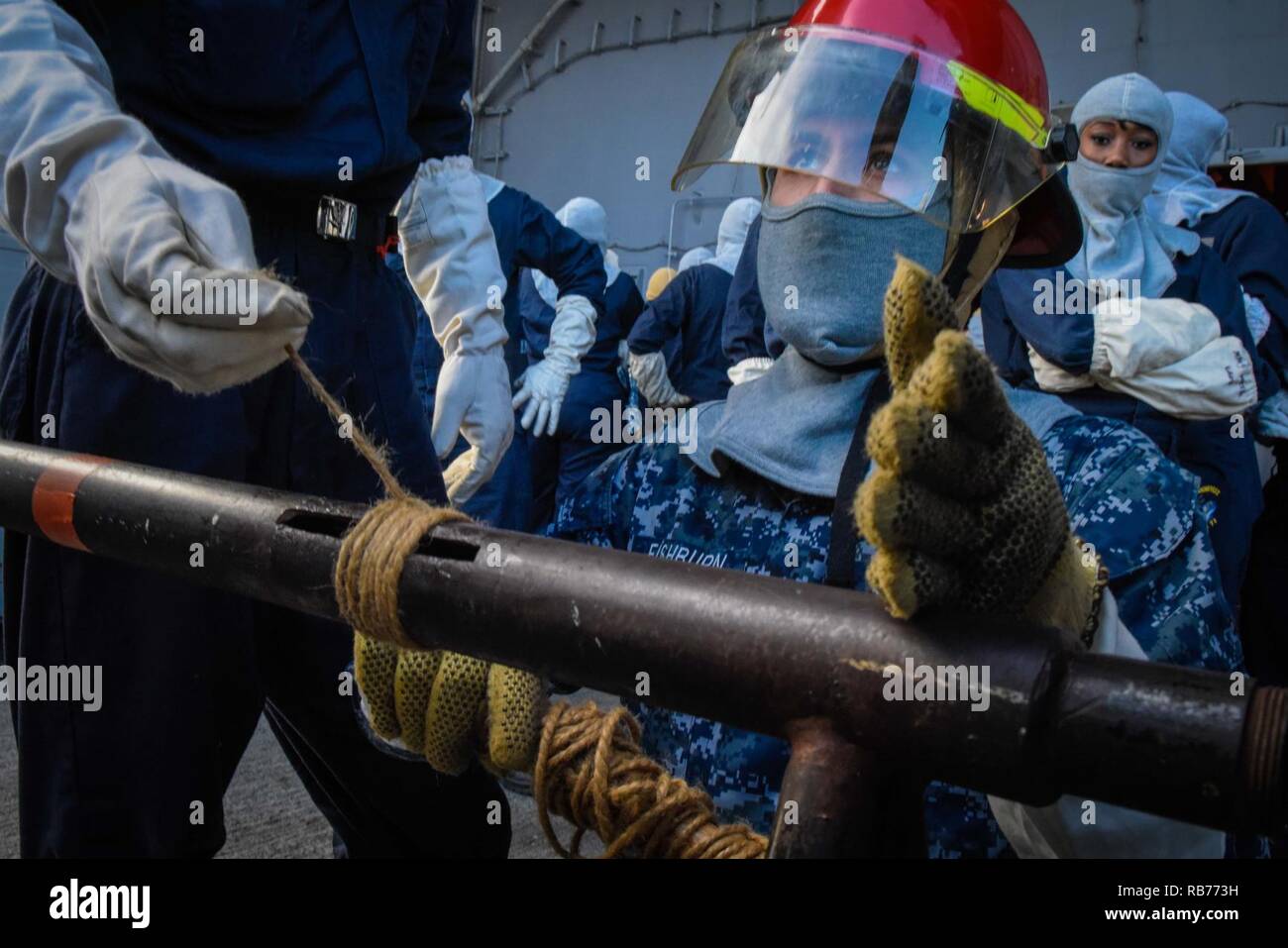 SAN DIEGO (Dec. 12, 2016) Petty Officer 3rd Class Tyler Fishburn ...