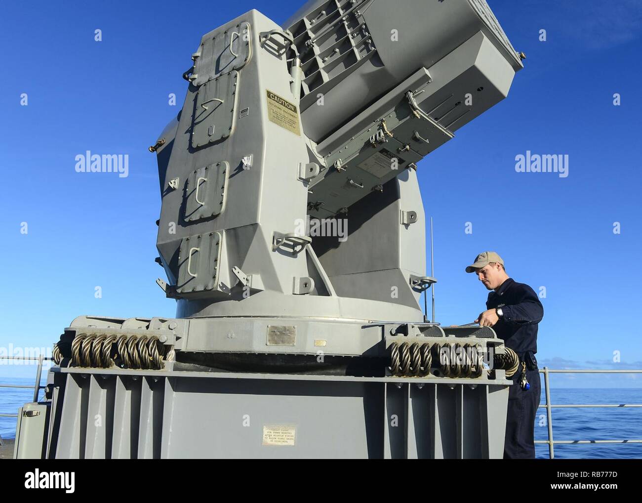 ATLANTIC OCEAN (Dec. 12, 2016) Petty Officer 3rd Class Spencer Karrie ...