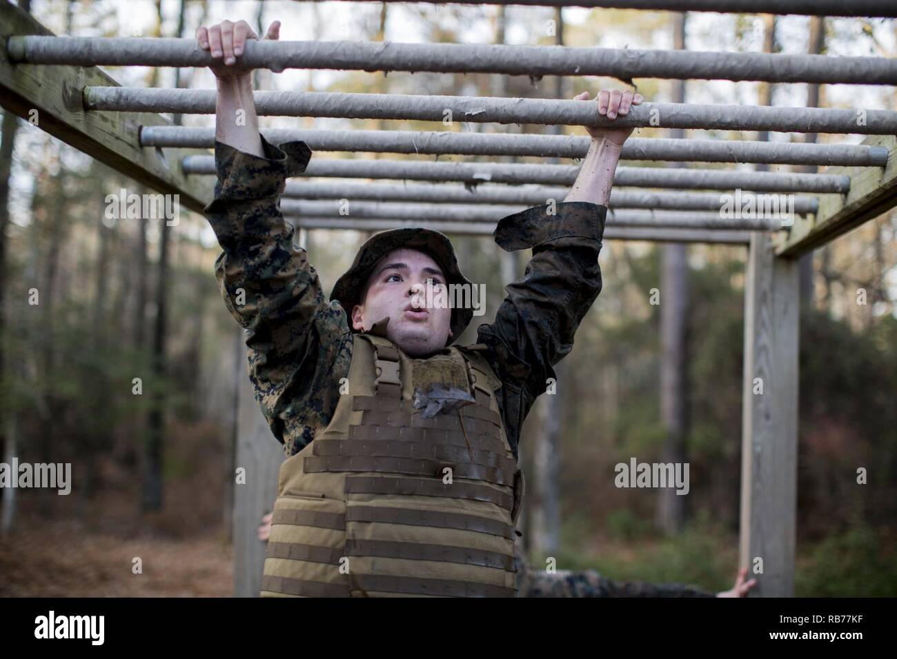 U.S. Marine Corps Lance Cpl. Samuel Roque, a production specialist with ...