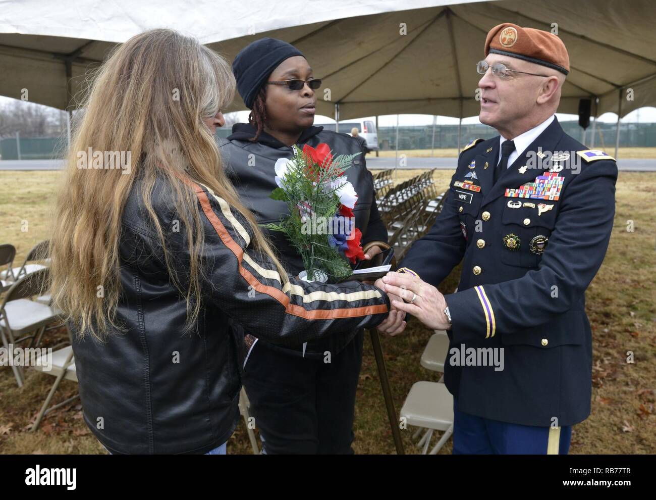 U.S. Army Col. John Hope, a veteran of the 3rd Battalion, 502nd ...