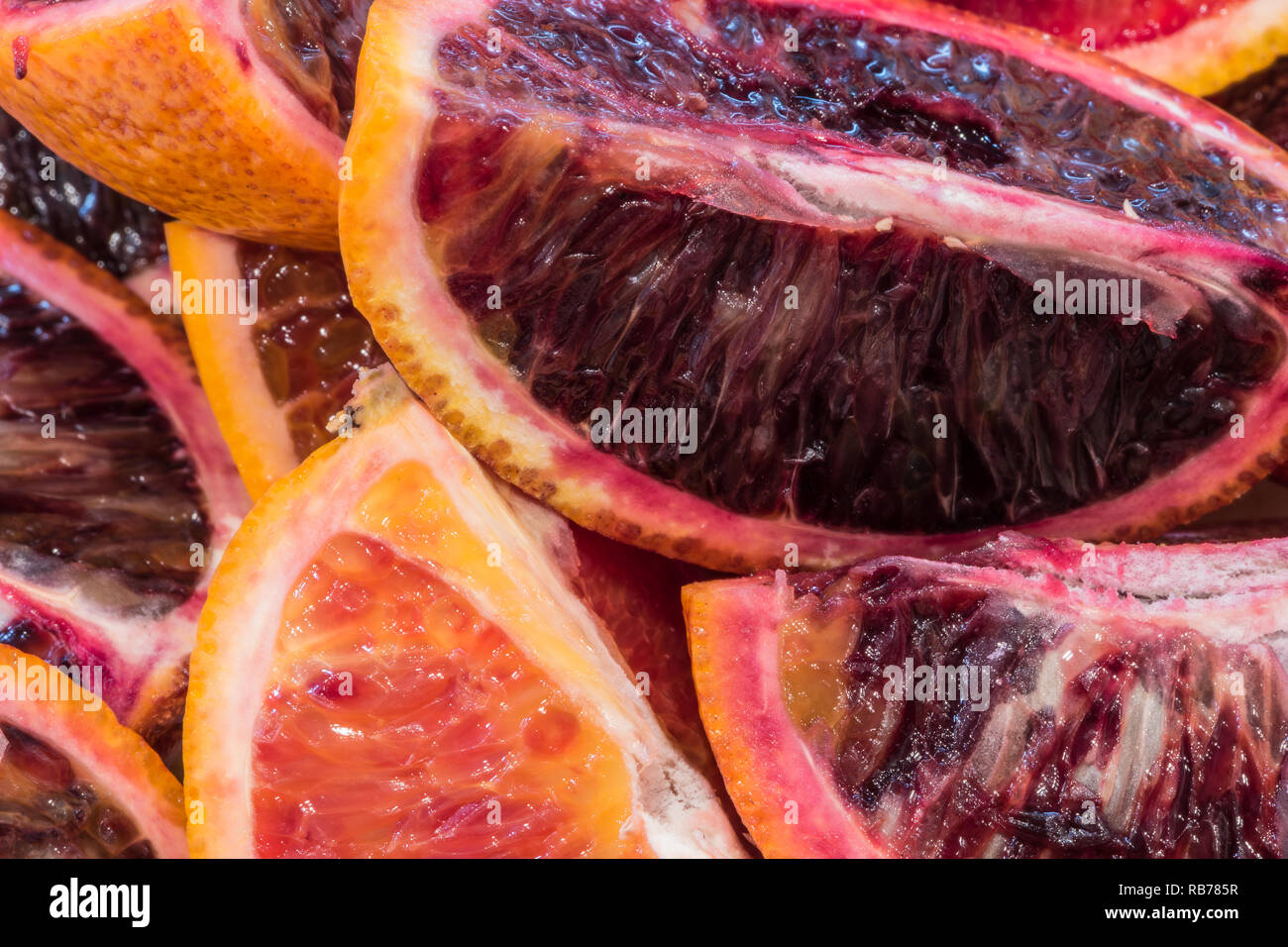 Blood oranges close up hi-res stock photography and images - Alamy