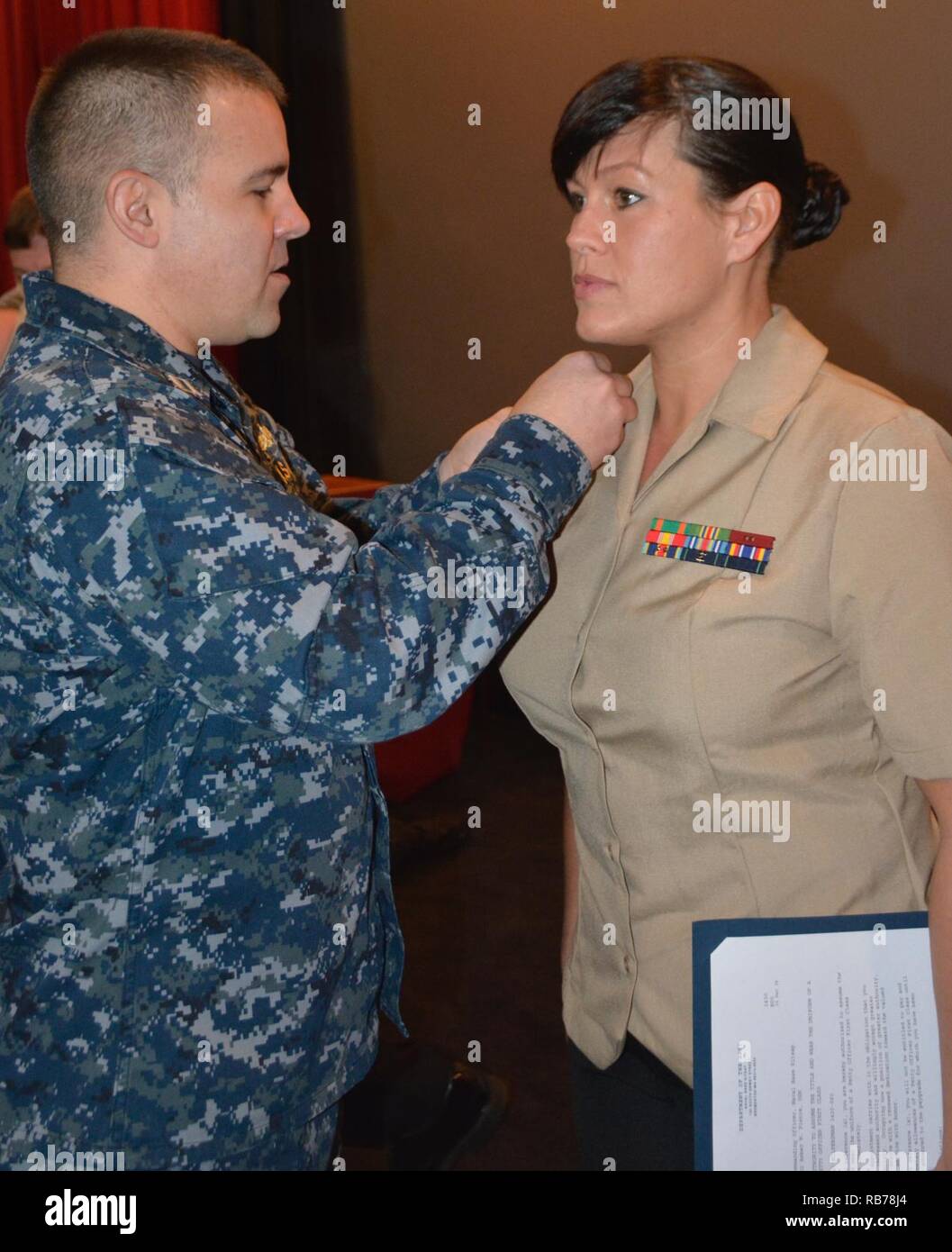 SILVERDALE, Wash. (Dec. 14, 2016) – Lt. Matthew McMahon, Naval Base ...