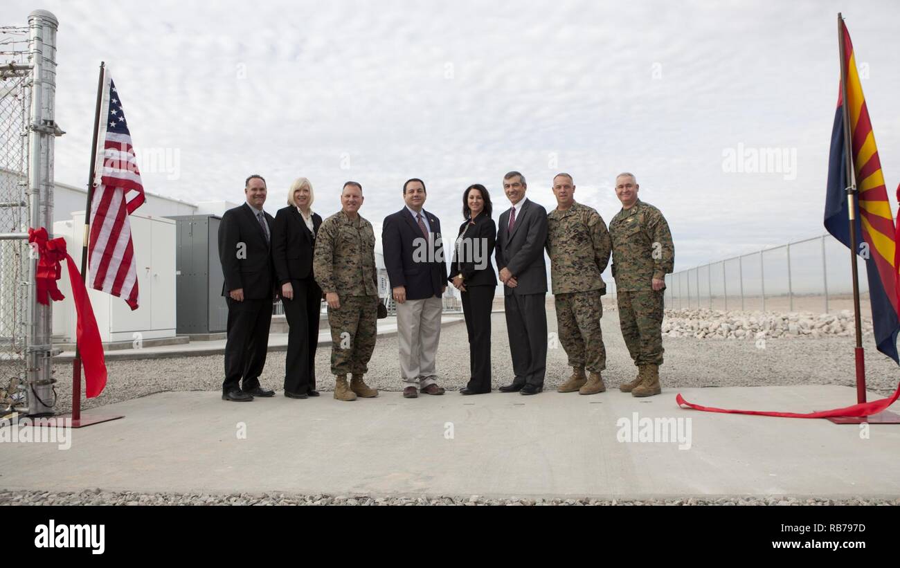 Representatives of the state of Arizona, city of Yuma, Arizona Public ...
