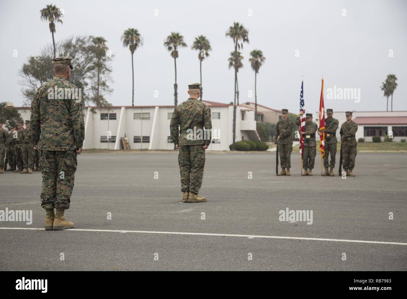 U s marine col lewis craparotta hi-res stock photography and images - Alamy