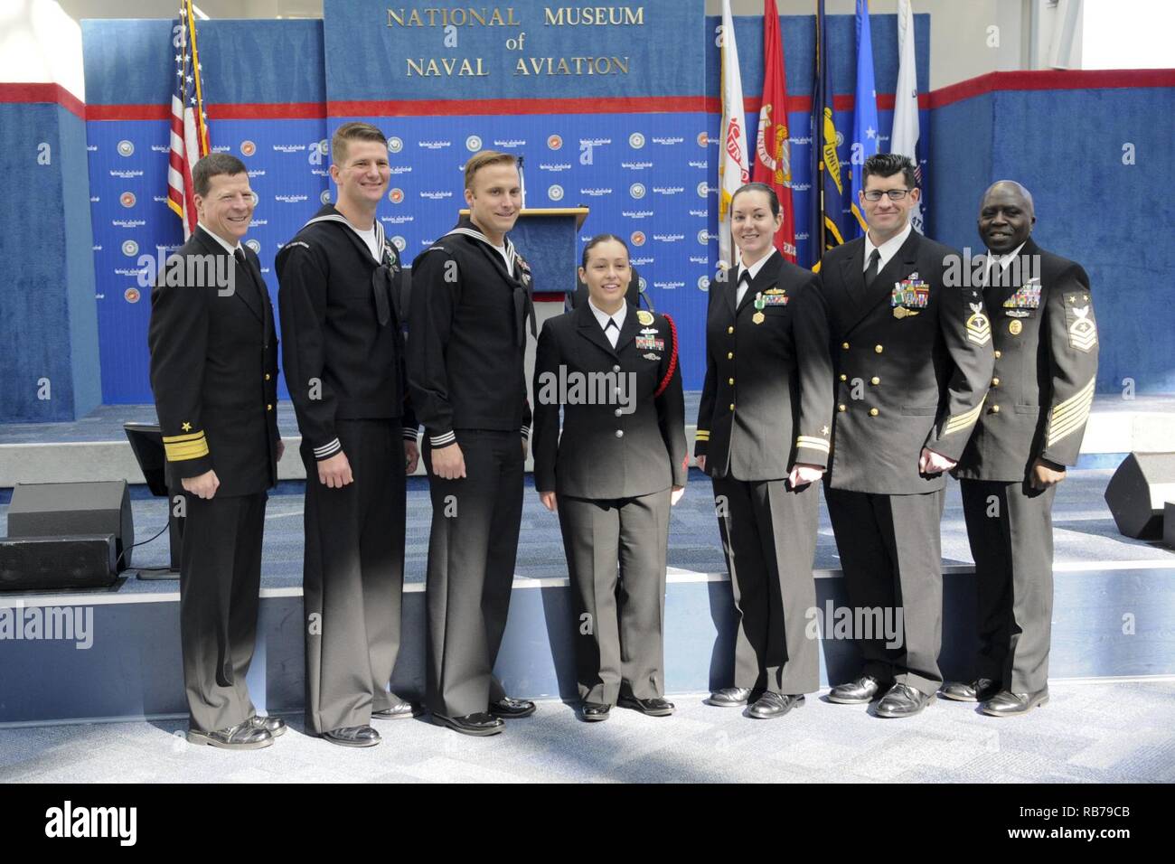 The Sailors selected as Naval Education and Training Command (NETC ...