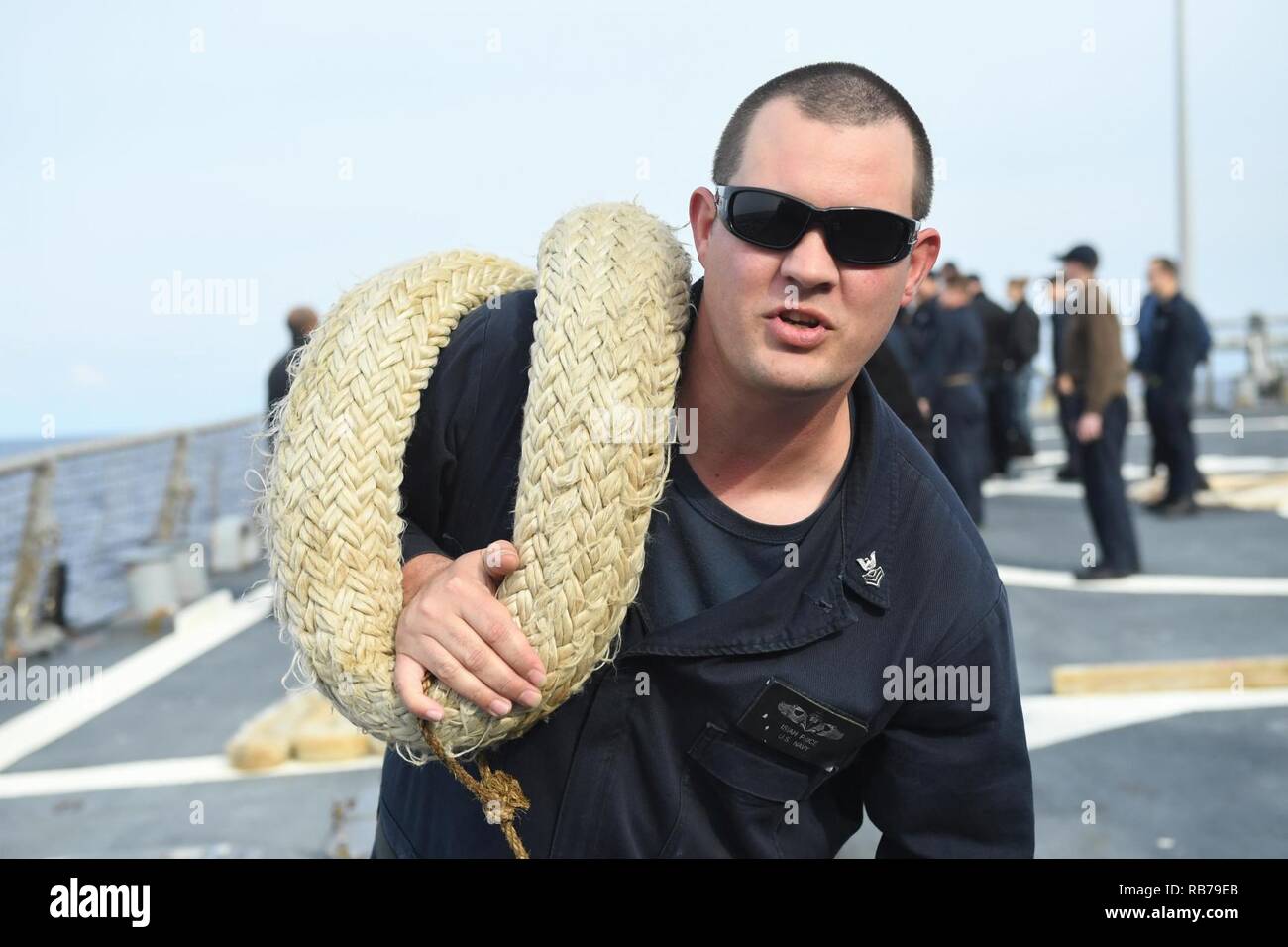 - MEDITERRANEAN SEA (Dec. 15, 2016) Petty Officer 1st Class Isiah Price ...