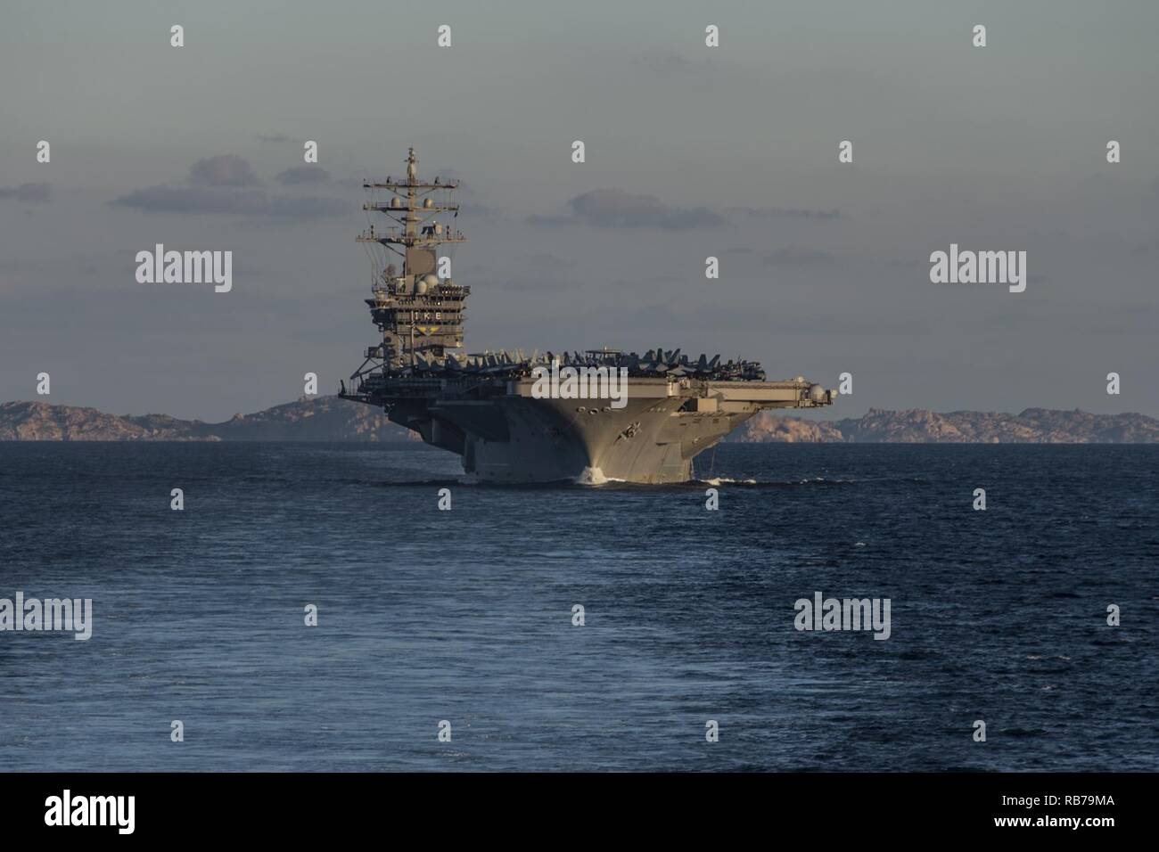 U.S. 6TH FLEET AREA OF OPERATIONS (Dec. 15, 2016) The aircraft carrier ...