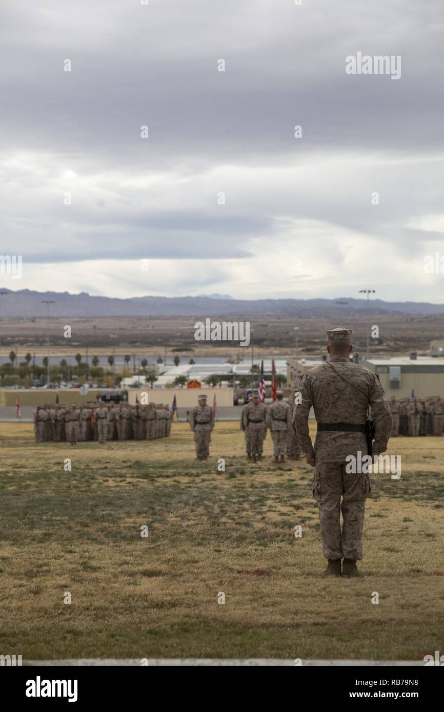 Lt. Col. Christopher T. Steele, outgoing commander, 2nd battalion, 7th ...