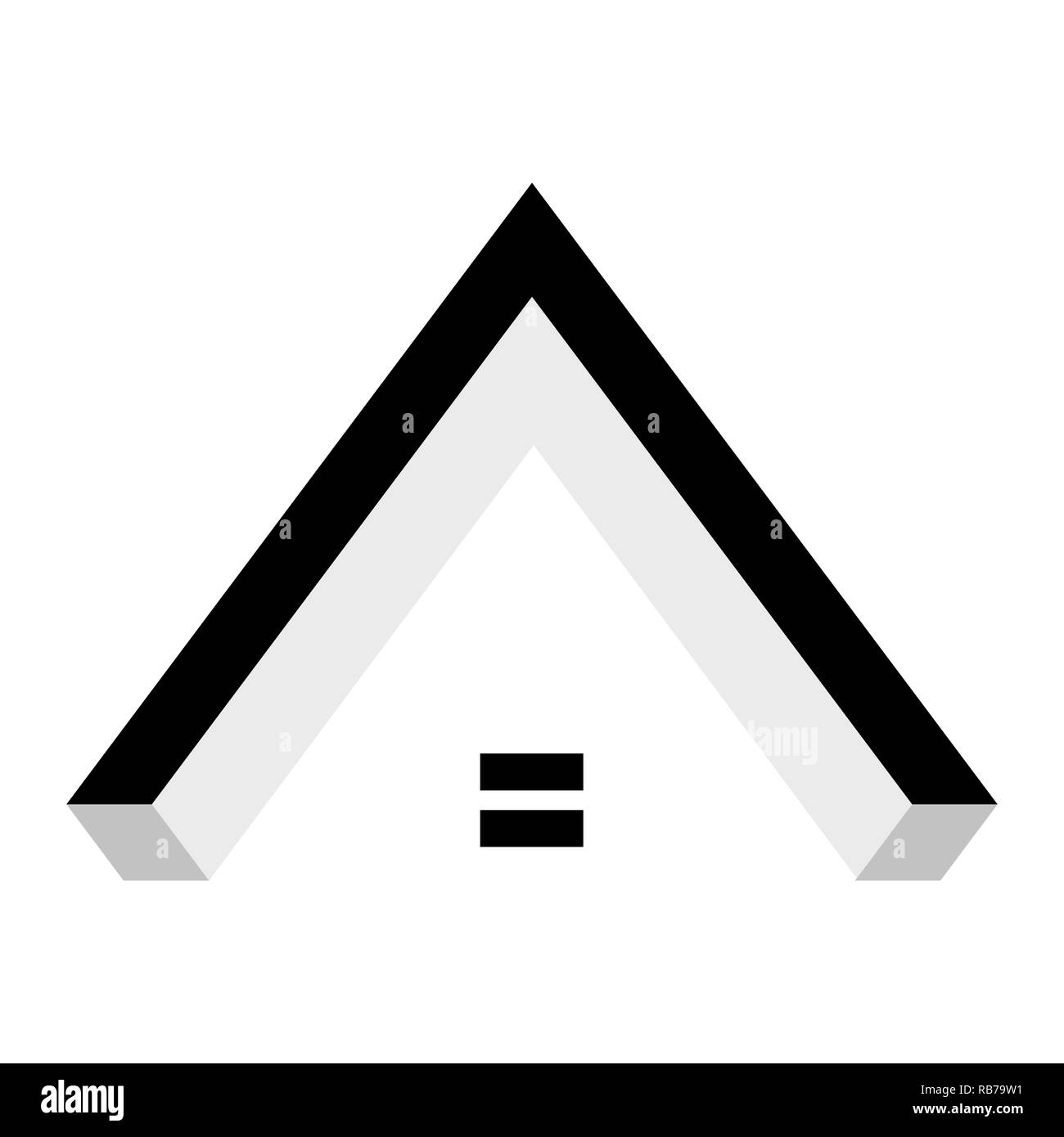 Back home logo design isolated on white background, vector illustration ...