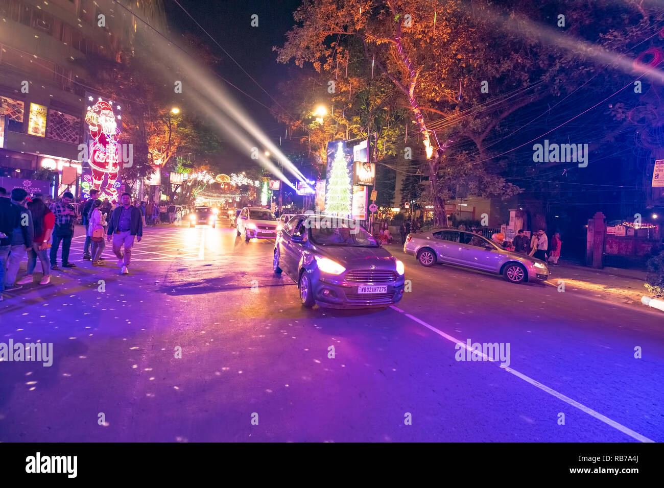 Kolkata park street hi-res stock photography and images - Alamy