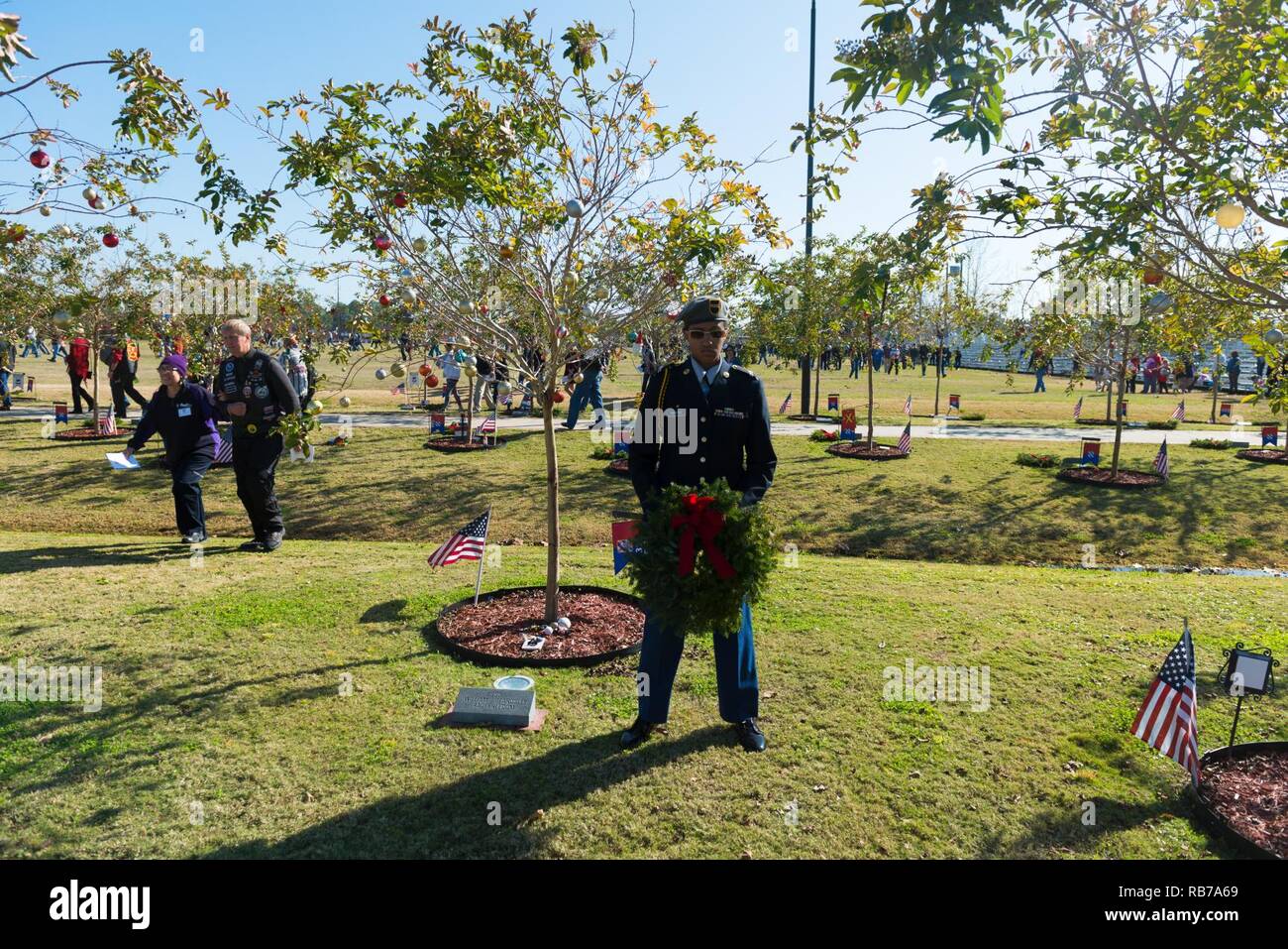 A JROTC cadet at Richmond High School, volunteered to participate in ...