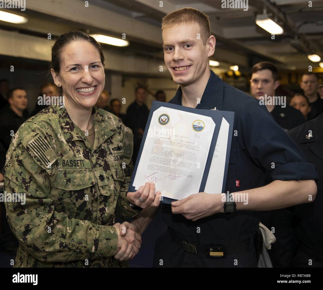 NEWPORT NEWS, Va. (Nov. 30, 2018) Electrician’s Mate (Nuclear) 3rd ...