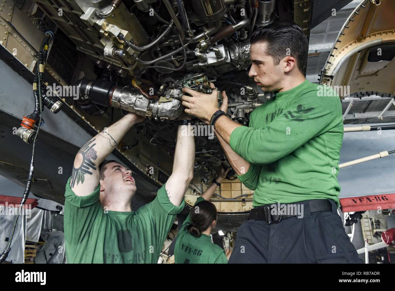 RED SEA (Dec. 1, 2016) Petty Officer 3rd Class Jacob Wiggs, from ...