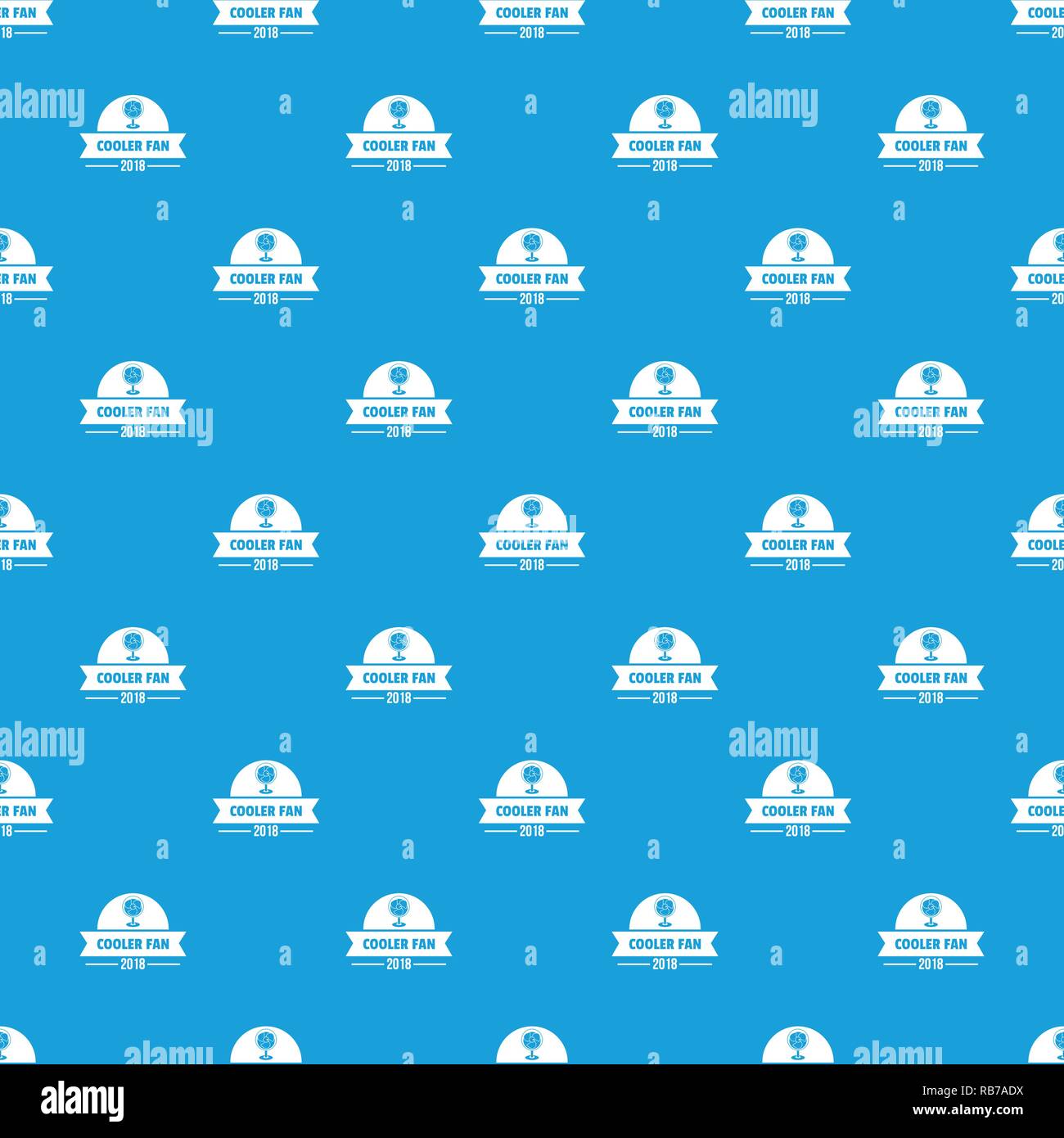 Fan cooler pattern vector seamless blue Stock Vector Image & Art - Alamy
