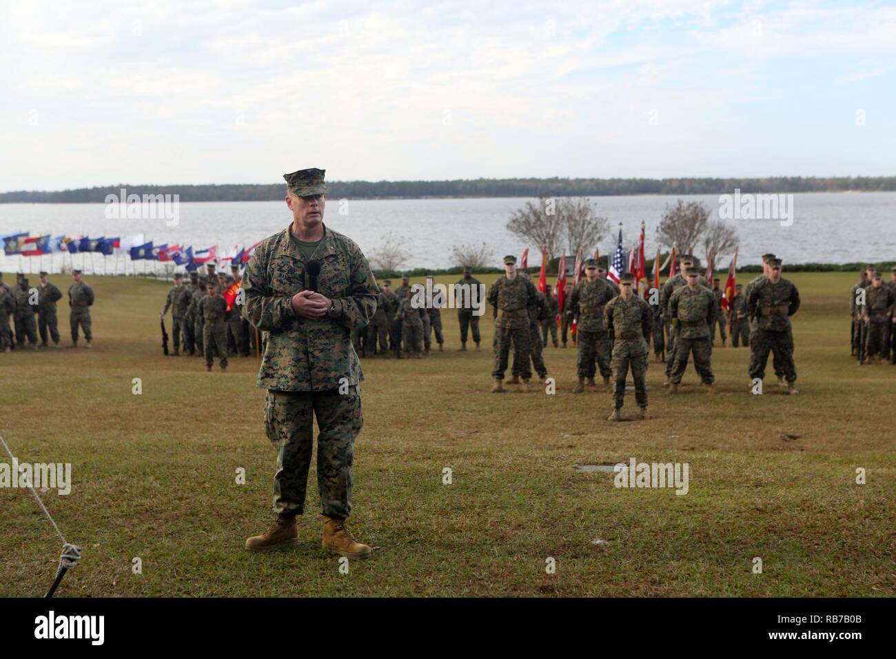 U.S. Marine Corps Brig. Gen. David W. Maxwell, commanding general, 2nd ...