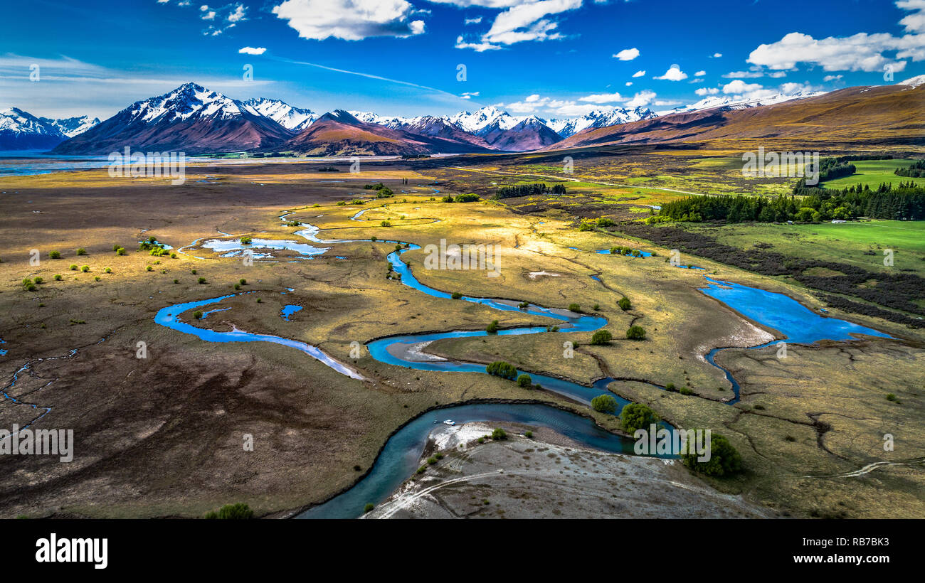 Godley river new zealand hi-res stock photography and images - Alamy