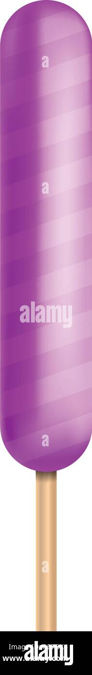 Pink popsicle icon, realistic style Stock Vector Image & Art - Alamy