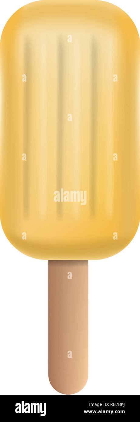 Orange popsicle icon, realistic style Stock Vector Image & Art - Alamy