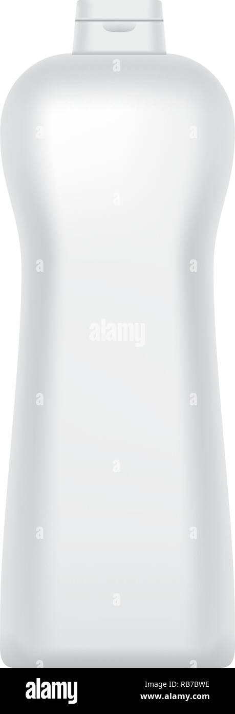 Cosmetic shampoo bottle icon, realistic style Stock Vector Image & Art ...