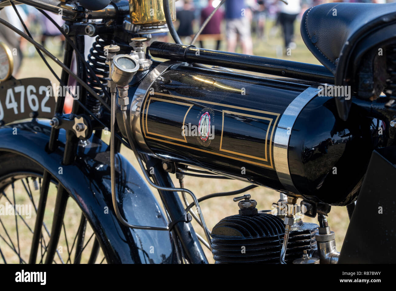 Vintage 1926 BSA B26 Deluxe motorcycle. UK Stock Photo - Alamy