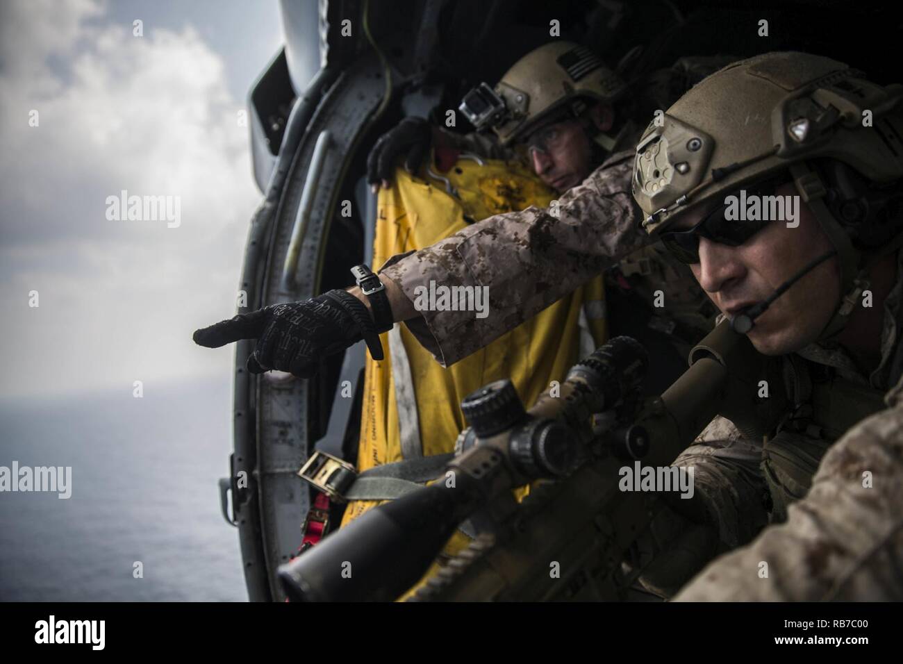 Aerial sniping hi-res stock photography and images - Alamy