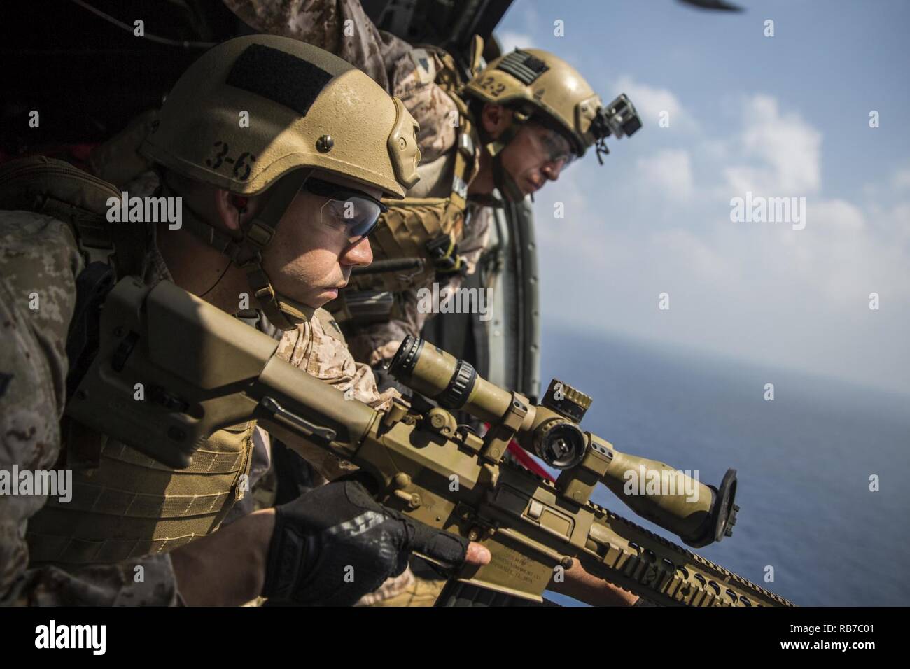 Aerial sniping hi-res stock photography and images - Alamy