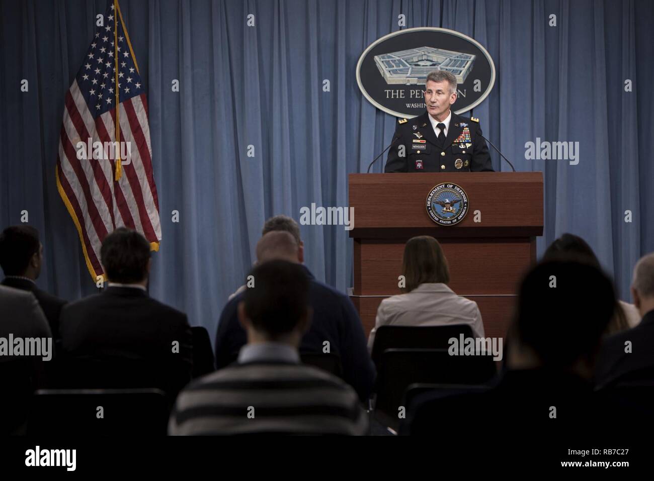 Gen. John Nicholson, the Resolute Support and United States Forces ...