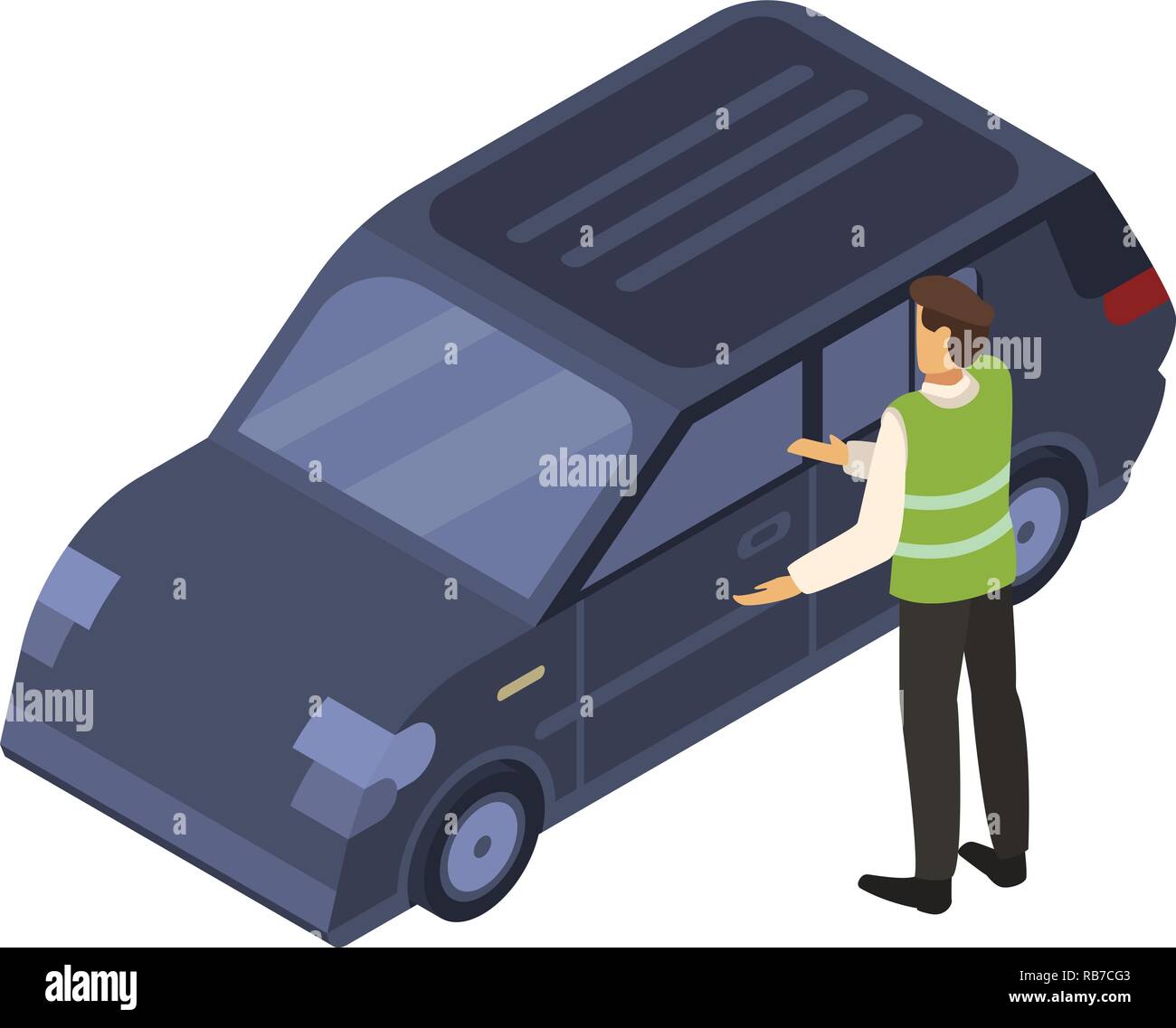 Car valet service icon, isometric style Stock Vector Image & Art - Alamy