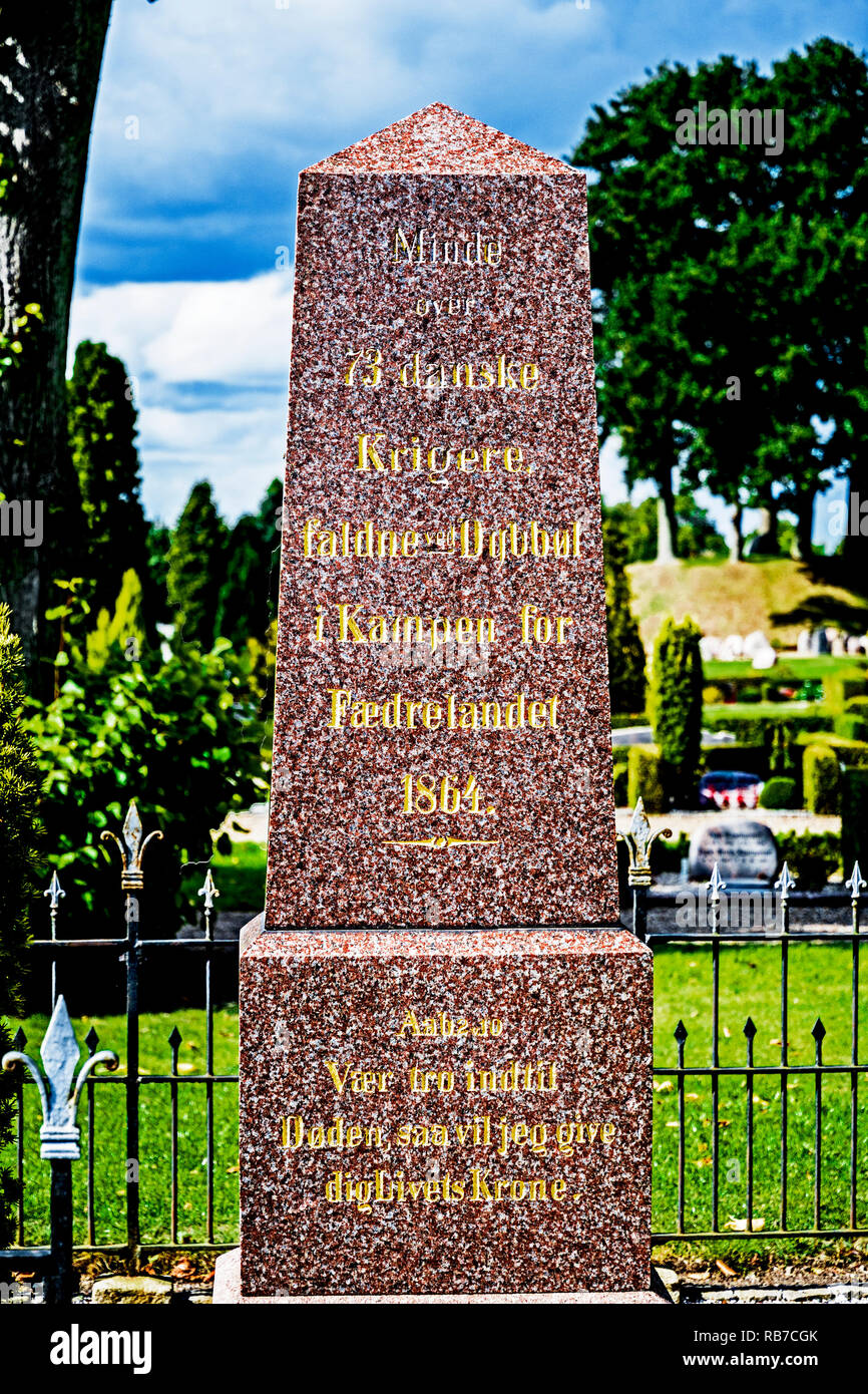 Broager (Denmark) – Church and Churchyard & Rectory; Broacker (Dänemark ...