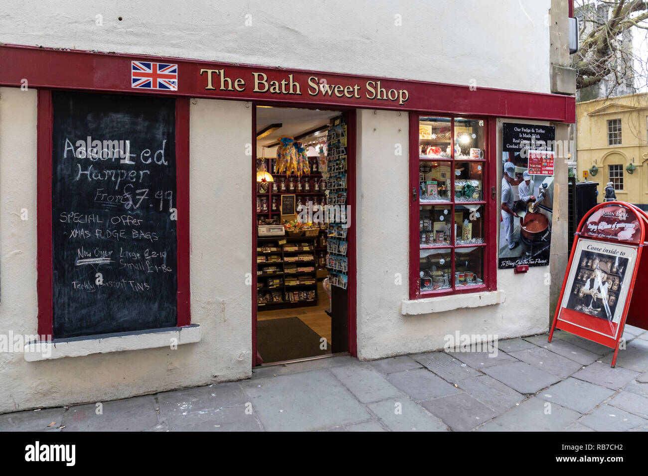 The Bath Sweet Shop, Bath City centre, Bath, Somerset, England, UK ...