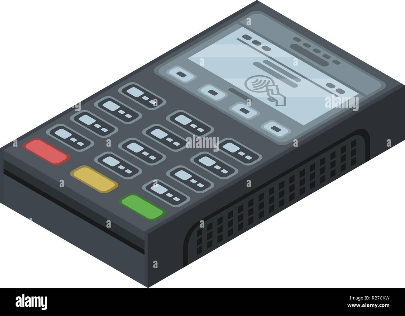 Nfc payment terminal icon, isometric style Stock Vector Image & Art - Alamy
