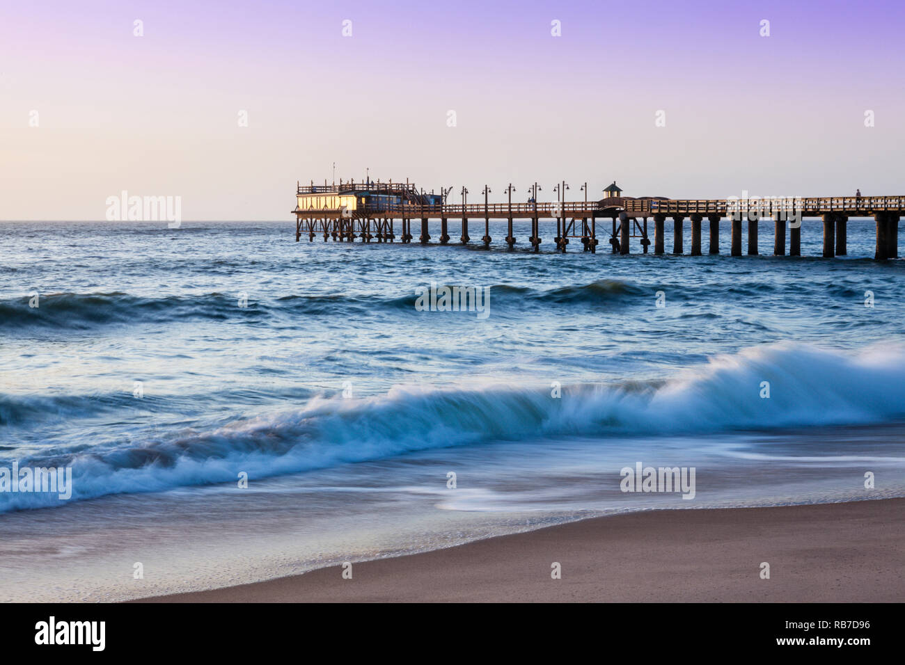 Jetty beach swakopmund namibia africa hi-res stock photography and ...