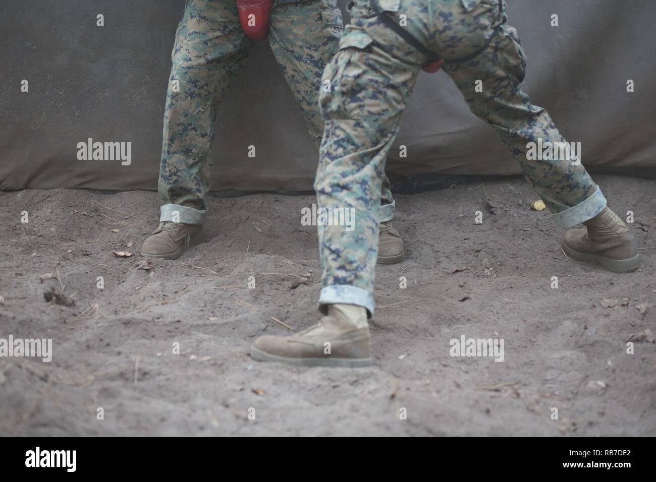 U.S. Marine Corps recruits with Company C., 1st Battalion, Recruit ...