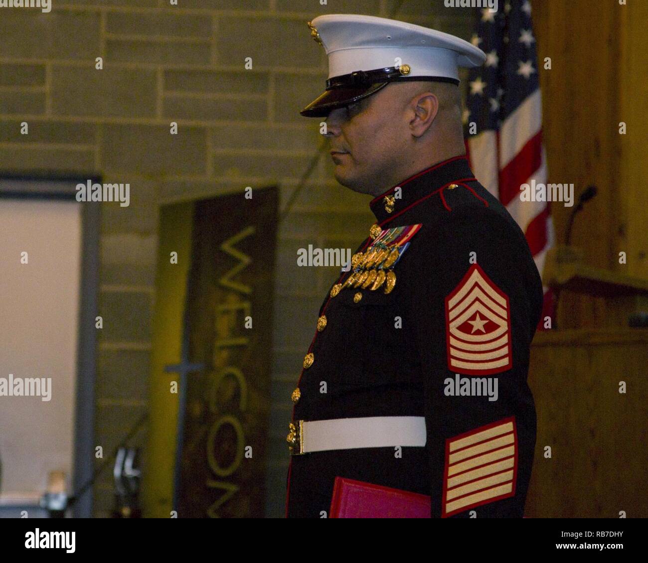 U. S. Marine Corps Sgt. Maj. Nicholas Deabreu, sergeant major ...