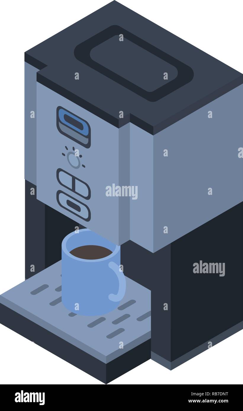 Coffee maker porcelain cup Stock Vector Images - Alamy