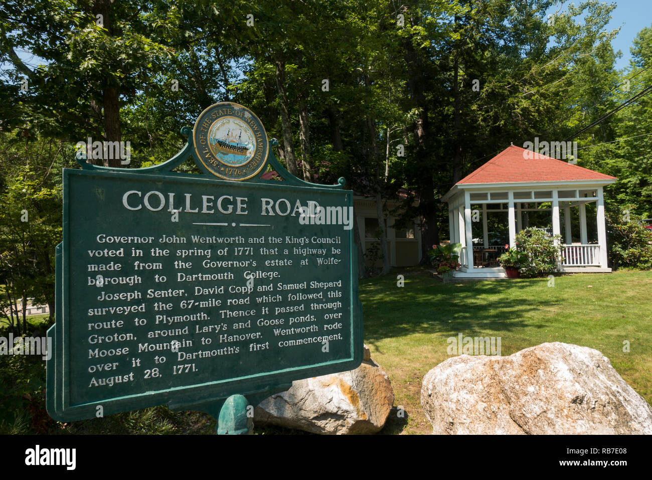 Wolfeboro road hi-res stock photography and images - Alamy