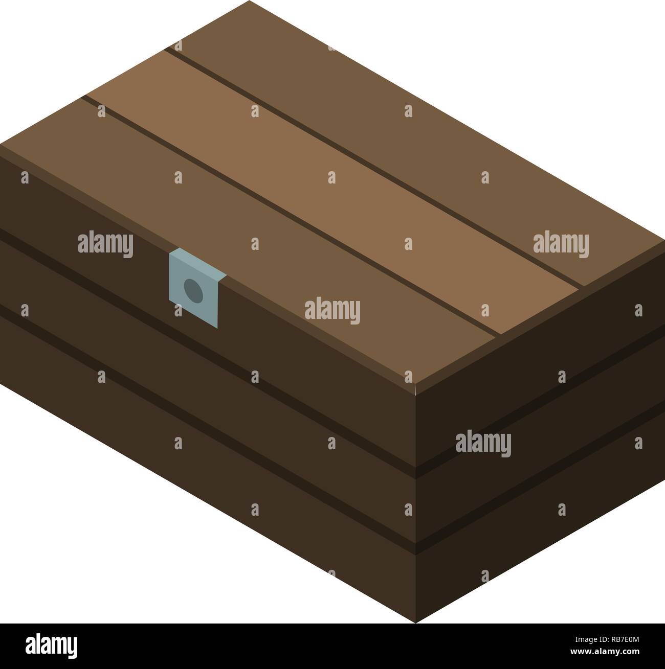 Closed dower chest icon, isometric style Stock Vector Image & Art - Alamy