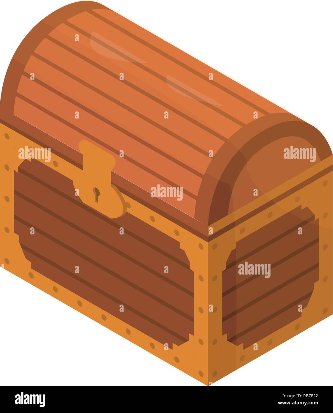 Pirate treasure closed padlock Stock Vector Images - Alamy