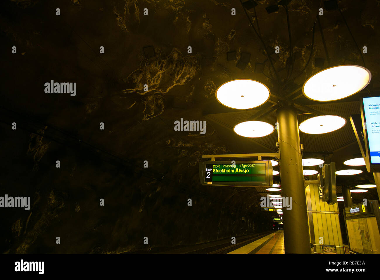 Arlanda norra station hi-res stock photography and images - Alamy